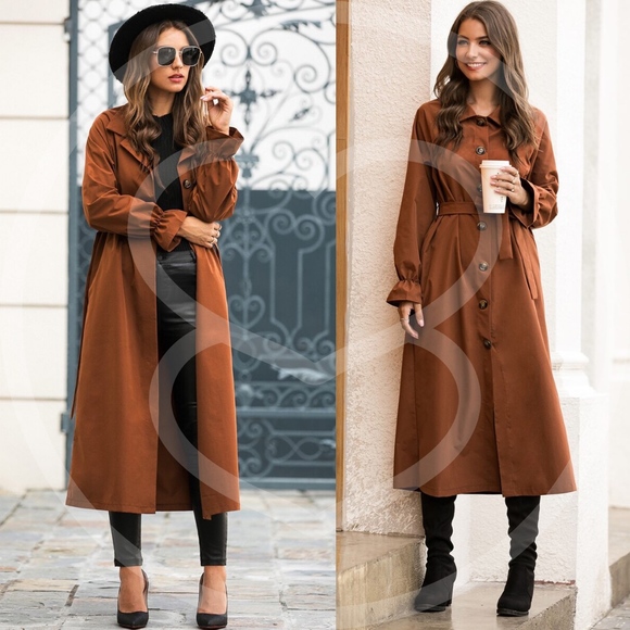 Jackets & Coats | Rusty Trench Coat | Poshmark